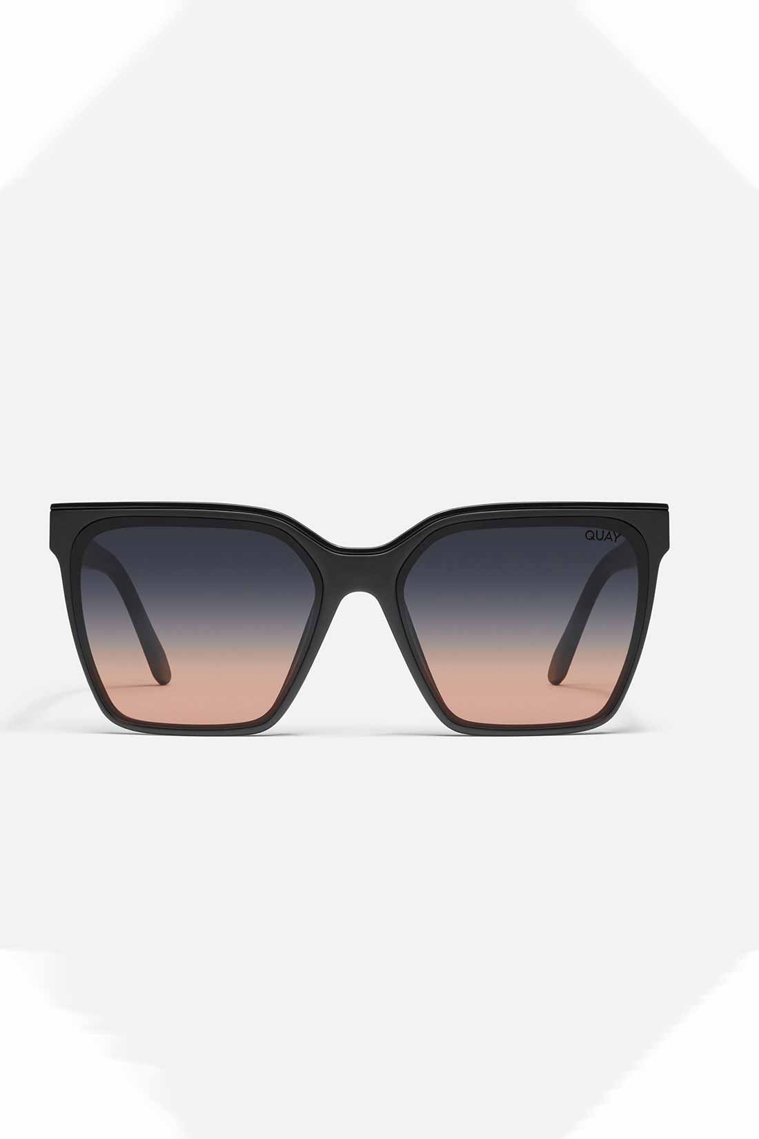 QUAY Matte Black Level Up Sunglasses – Summerpolitan